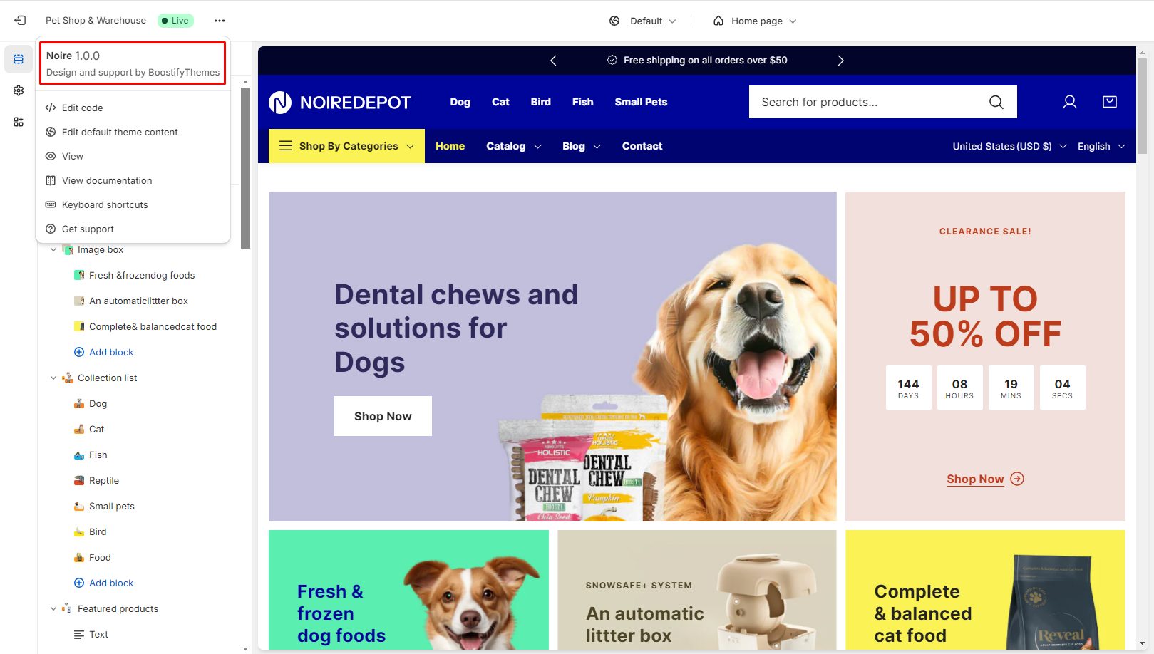 What version do I have? - General settings - Noire Theme