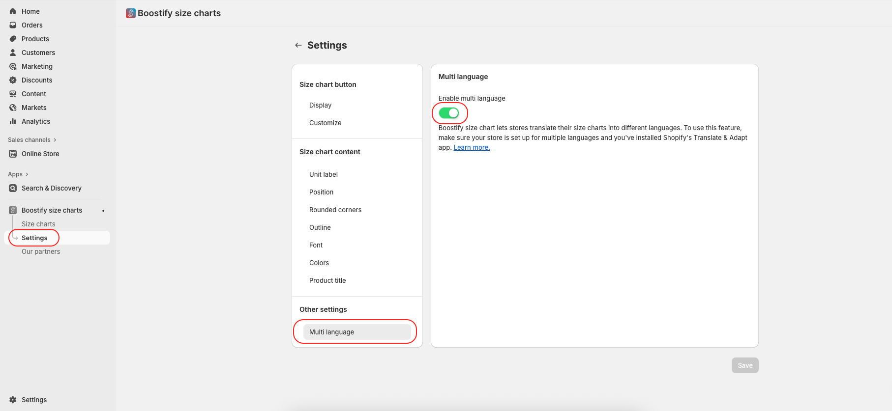 How to set up multiple languages? - Setup