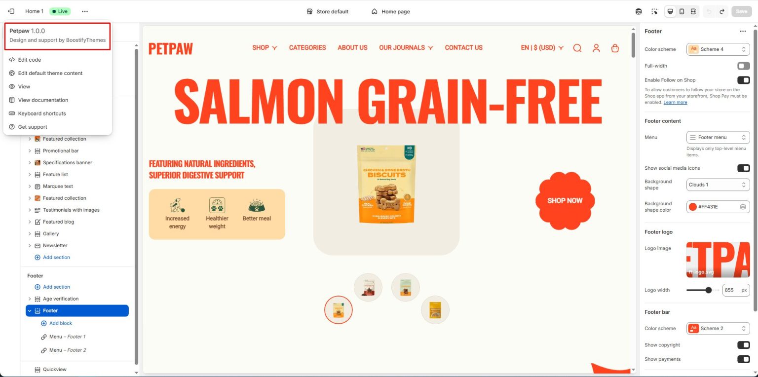What version do I have? - General settings