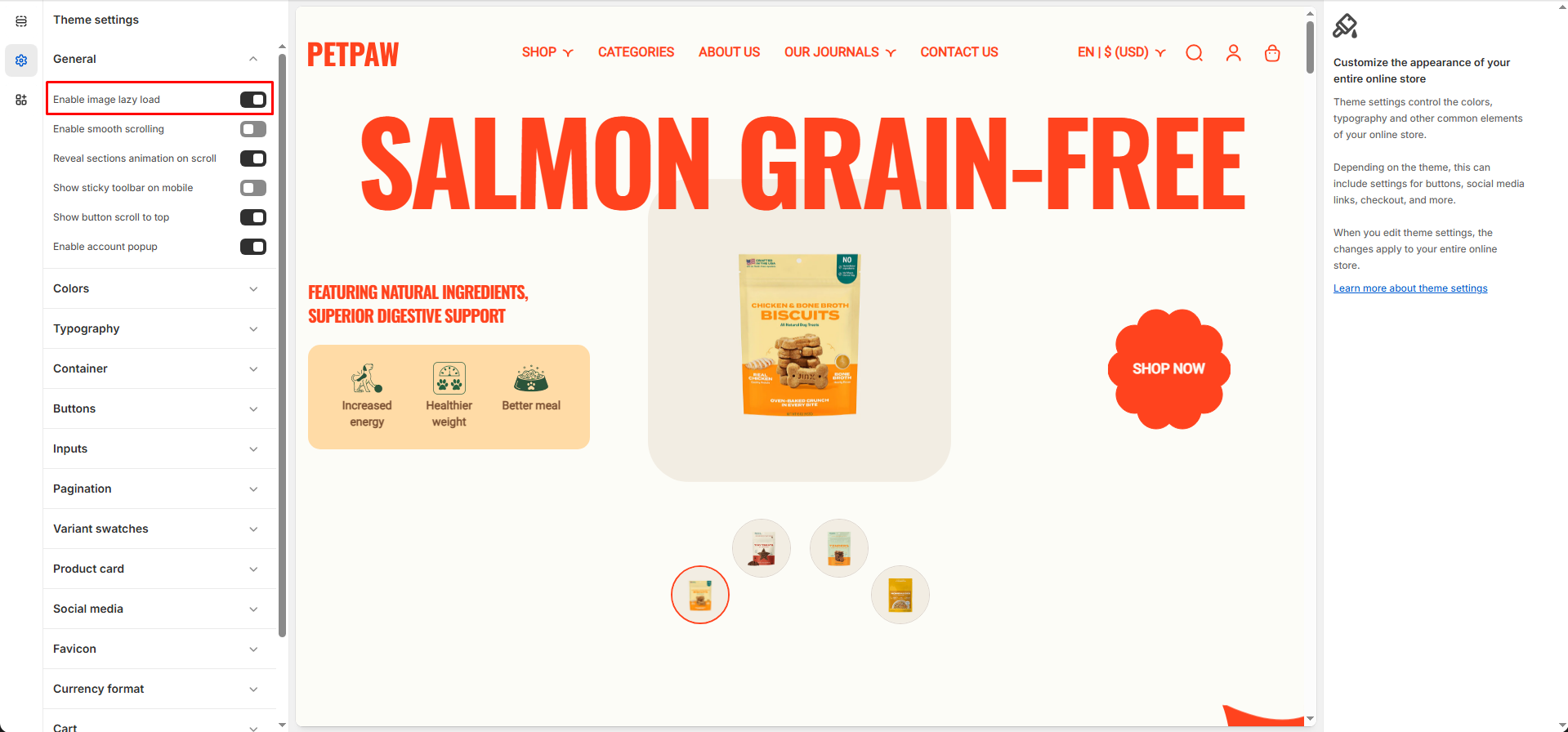What is lazy loading? - General settings