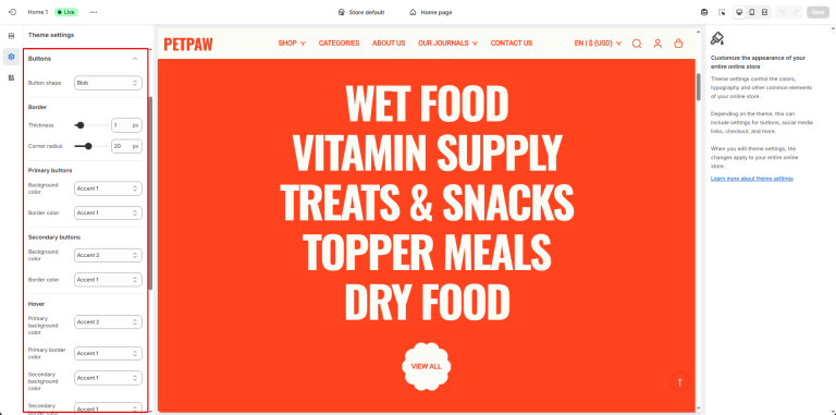 How do I set up buttons? - General settings