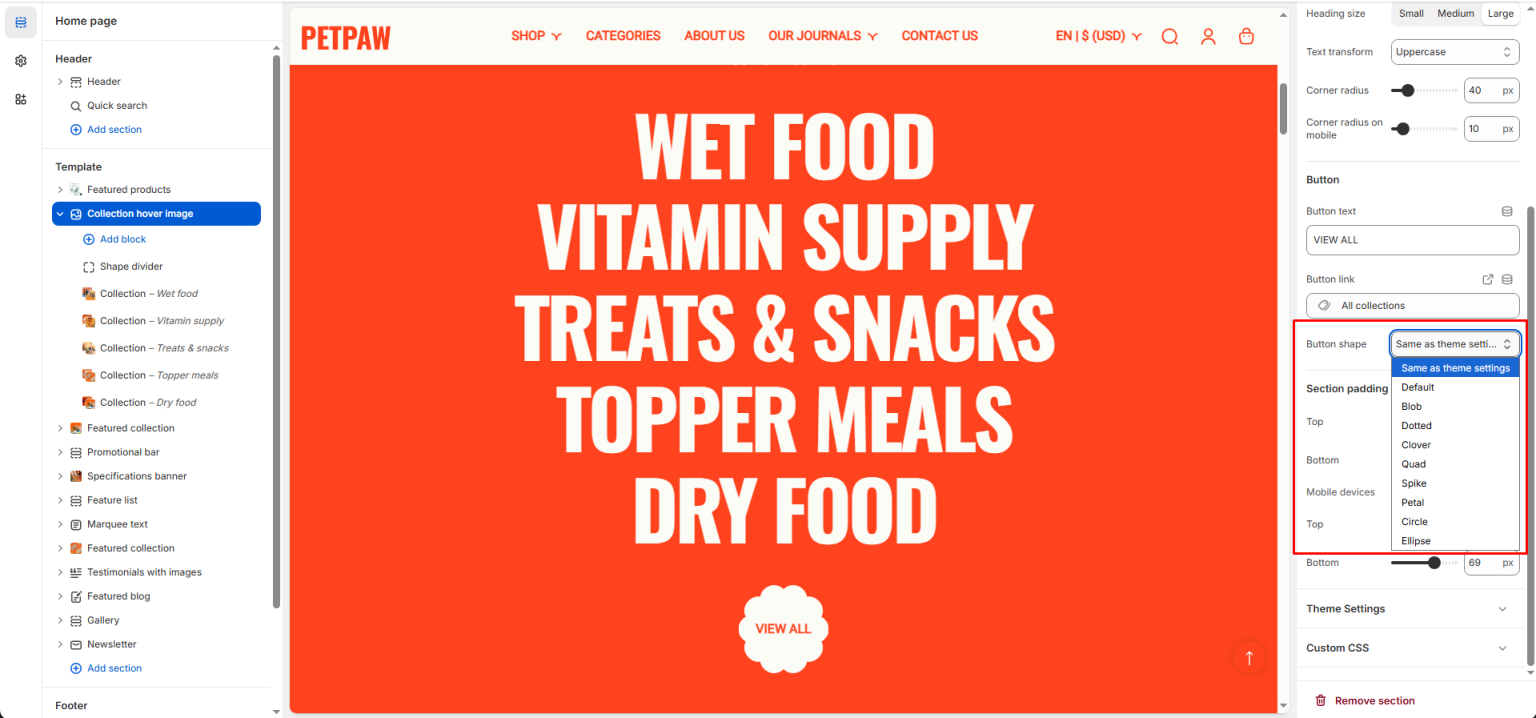 How do I set up buttons? - General settings