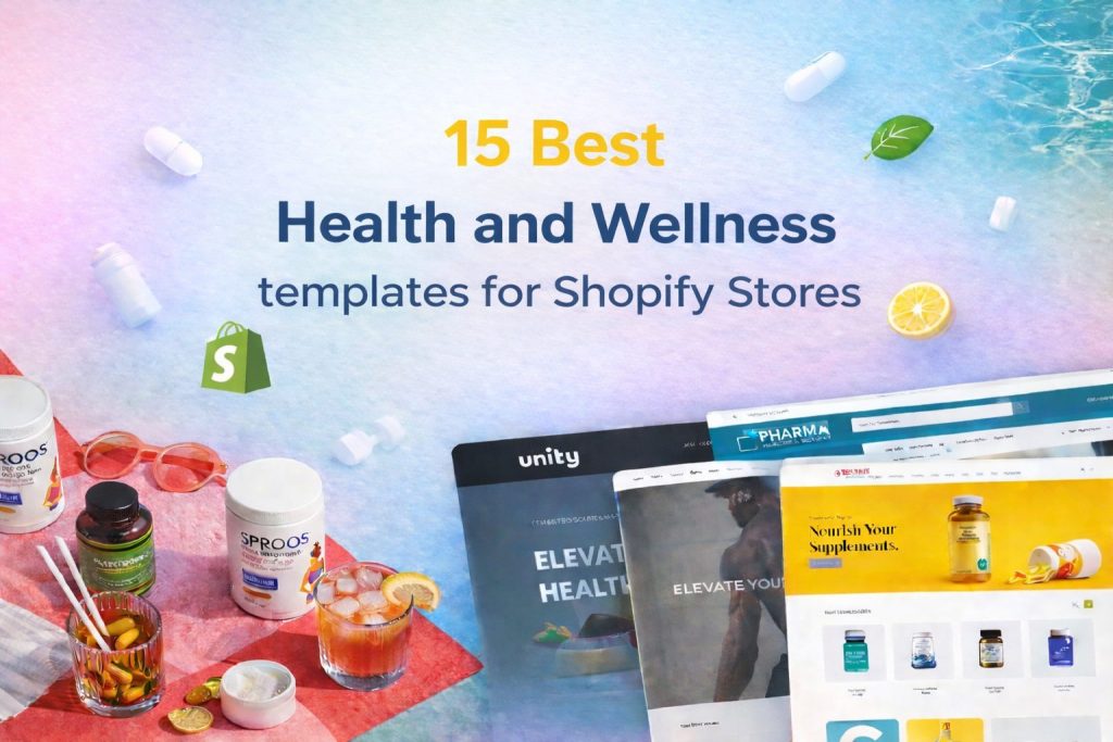 15 Best Health and Wellness Website Templates for Shopify Stores